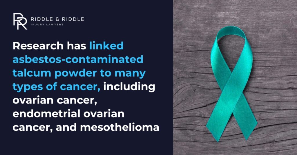 What Kind of Cancer Does Talcum Powder Cause? | Riddle & Riddle