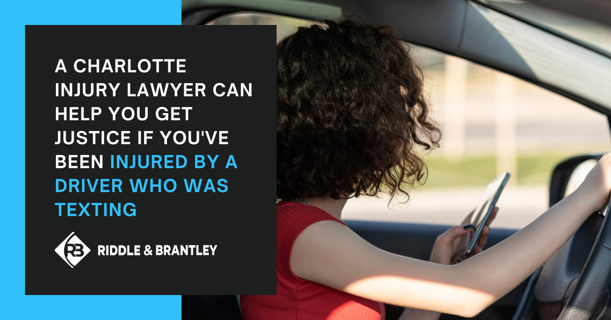 Charlotte Texting and Driving Lawyer | Riddle & Brantley